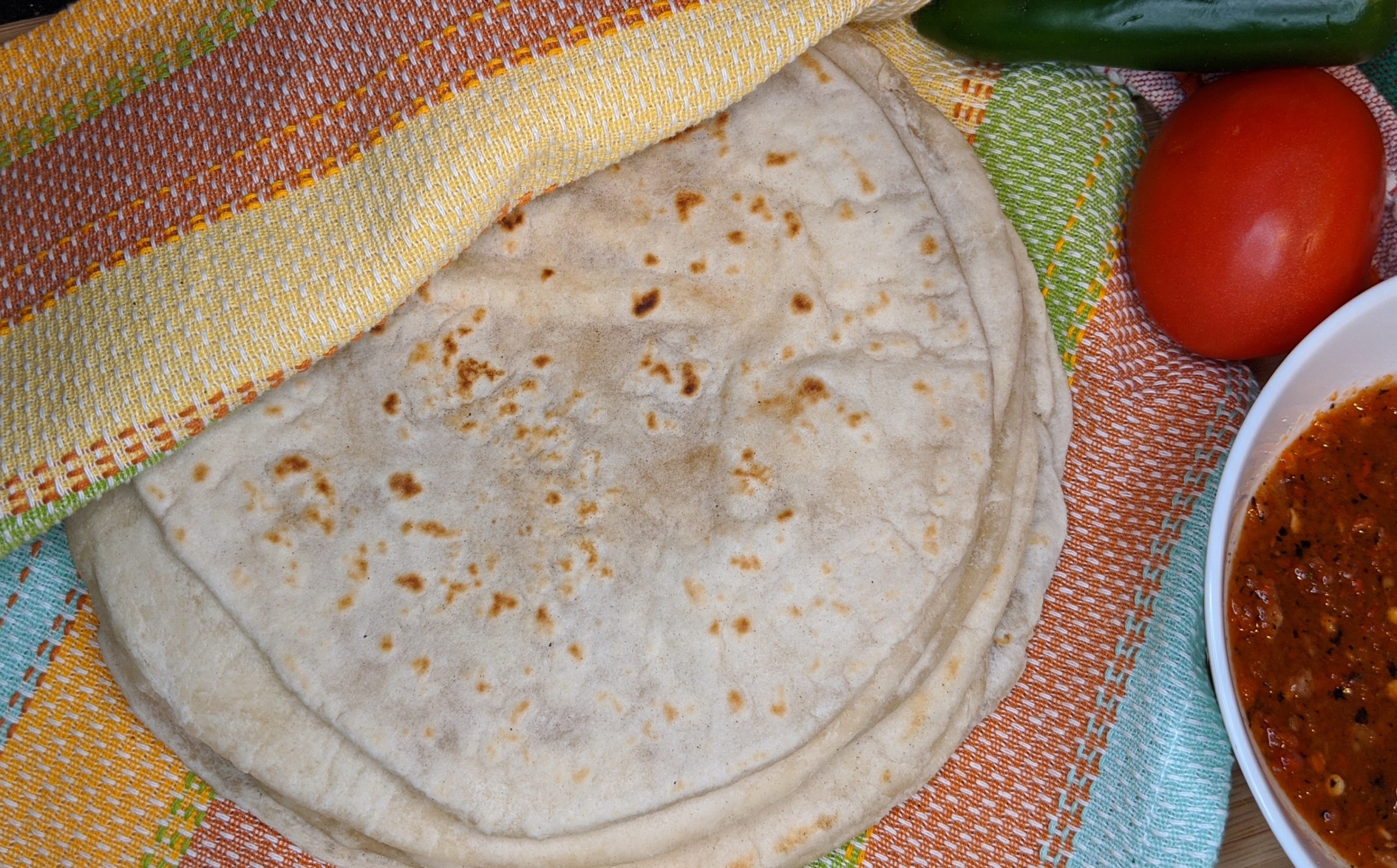 🥇 Mexican flour tortillas from scratch
