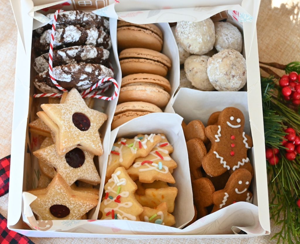Medium Box Assorted Gourmet Cookies XMAS